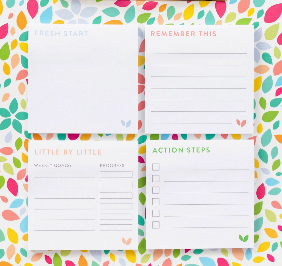 Goal Setting Sticky Notes – The Stompin' Grounds