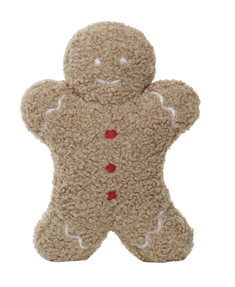 Gingerbread Man Pillow – The Stompin' Grounds